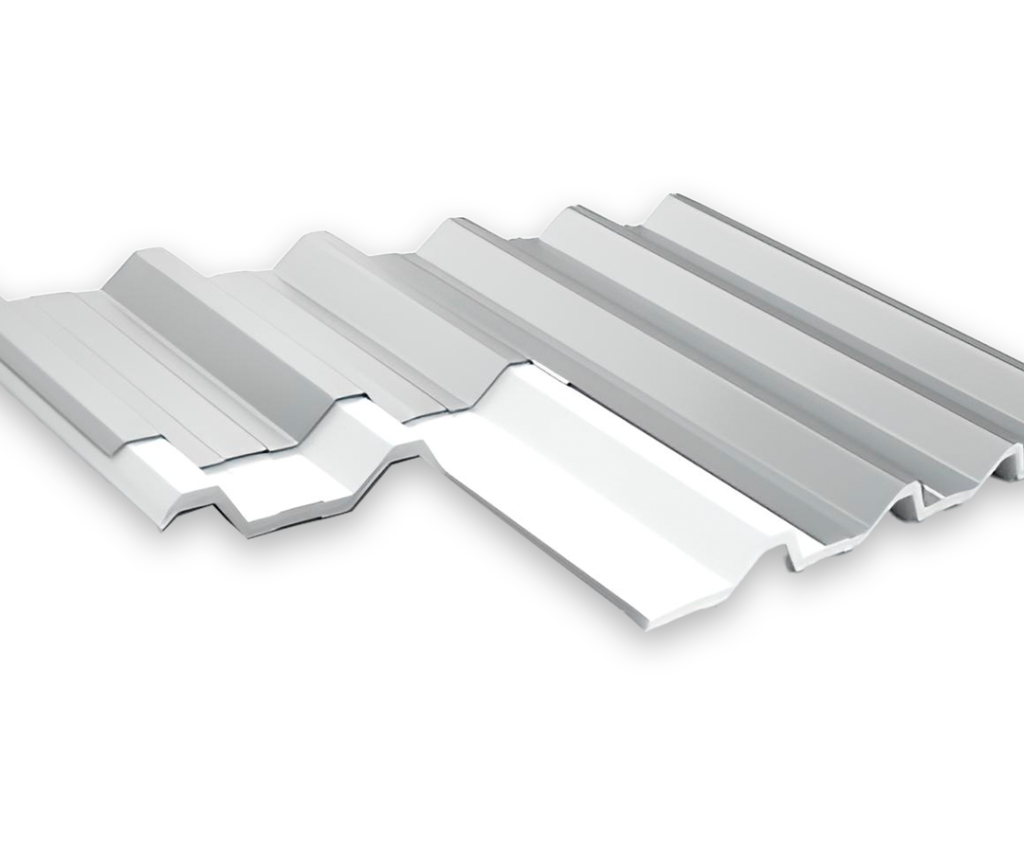 Telha Aluzinco Trapezoidal TP40 Semi-Sanduíche – Sul Ferros